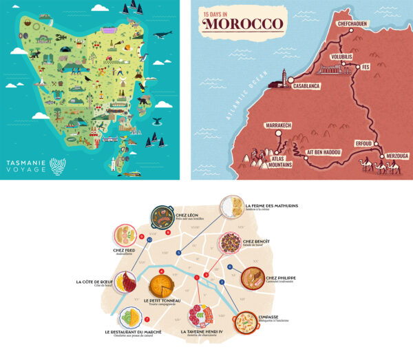How illustrated and practical tourist maps help tourism destinations ...