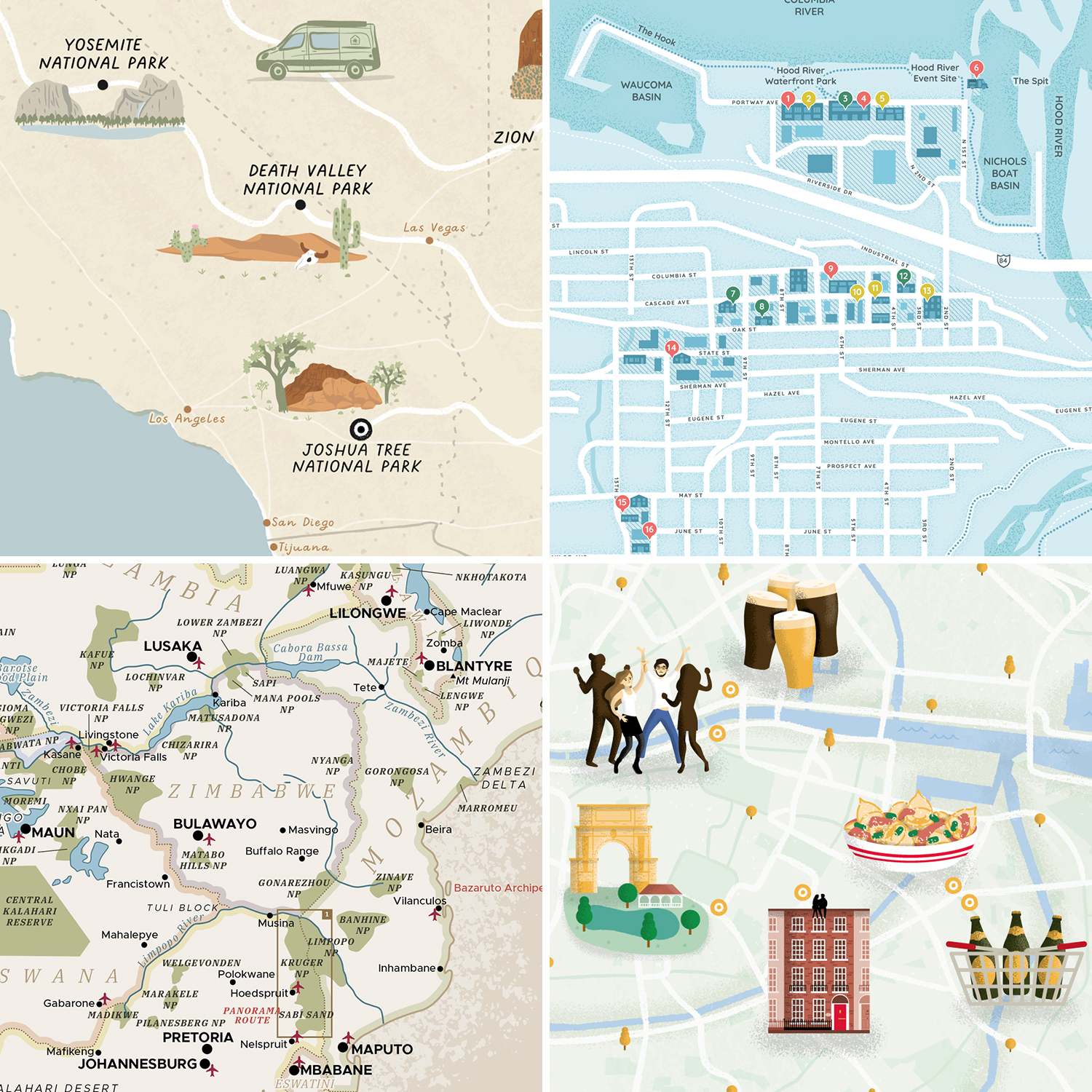 How illustrated and practical tourist maps help tourism destinations ...